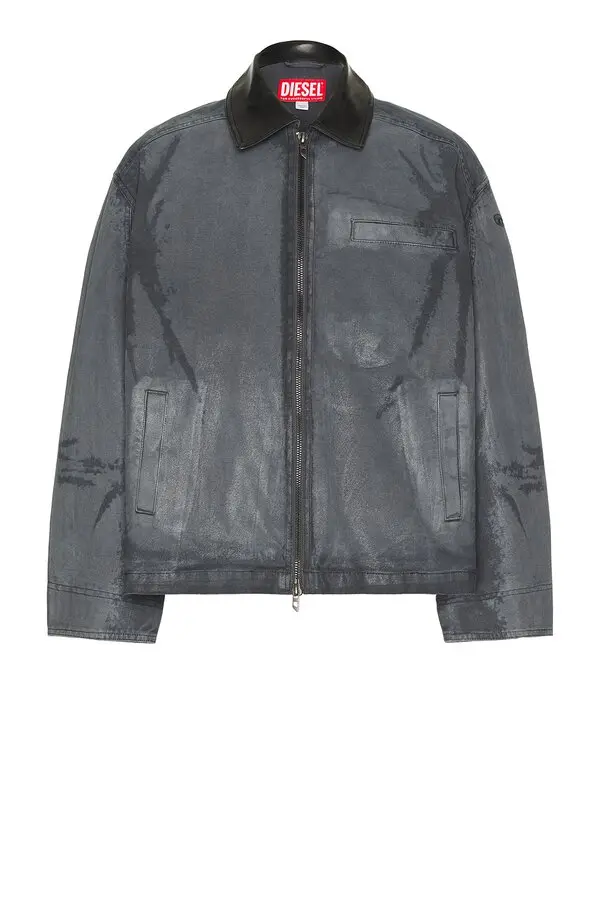 Diesel J-Livery Jacket In Gravel Grey - 35% Off | Editorialist